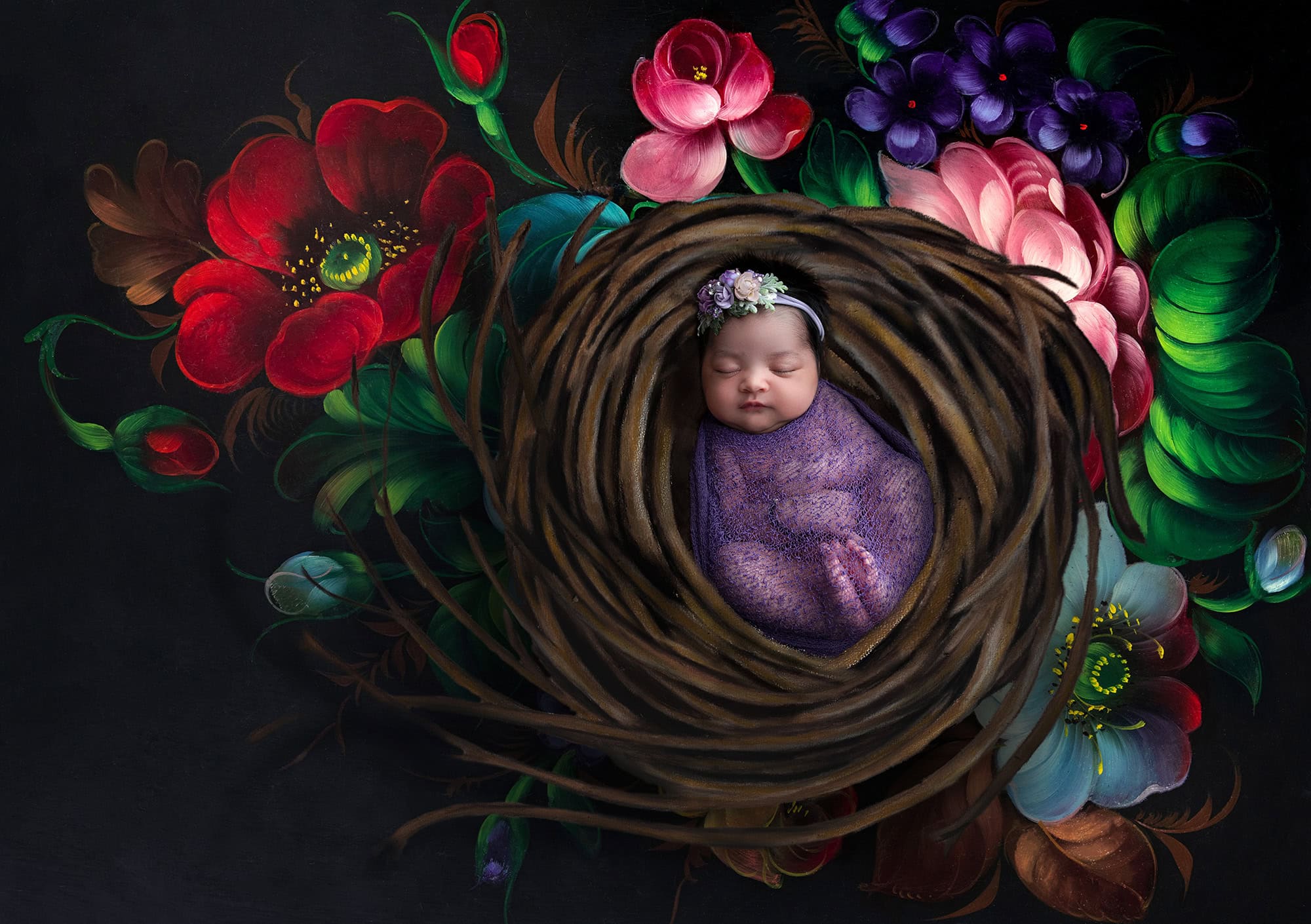 Meaningful Newborn Photos | Newborn Photos Full of Color