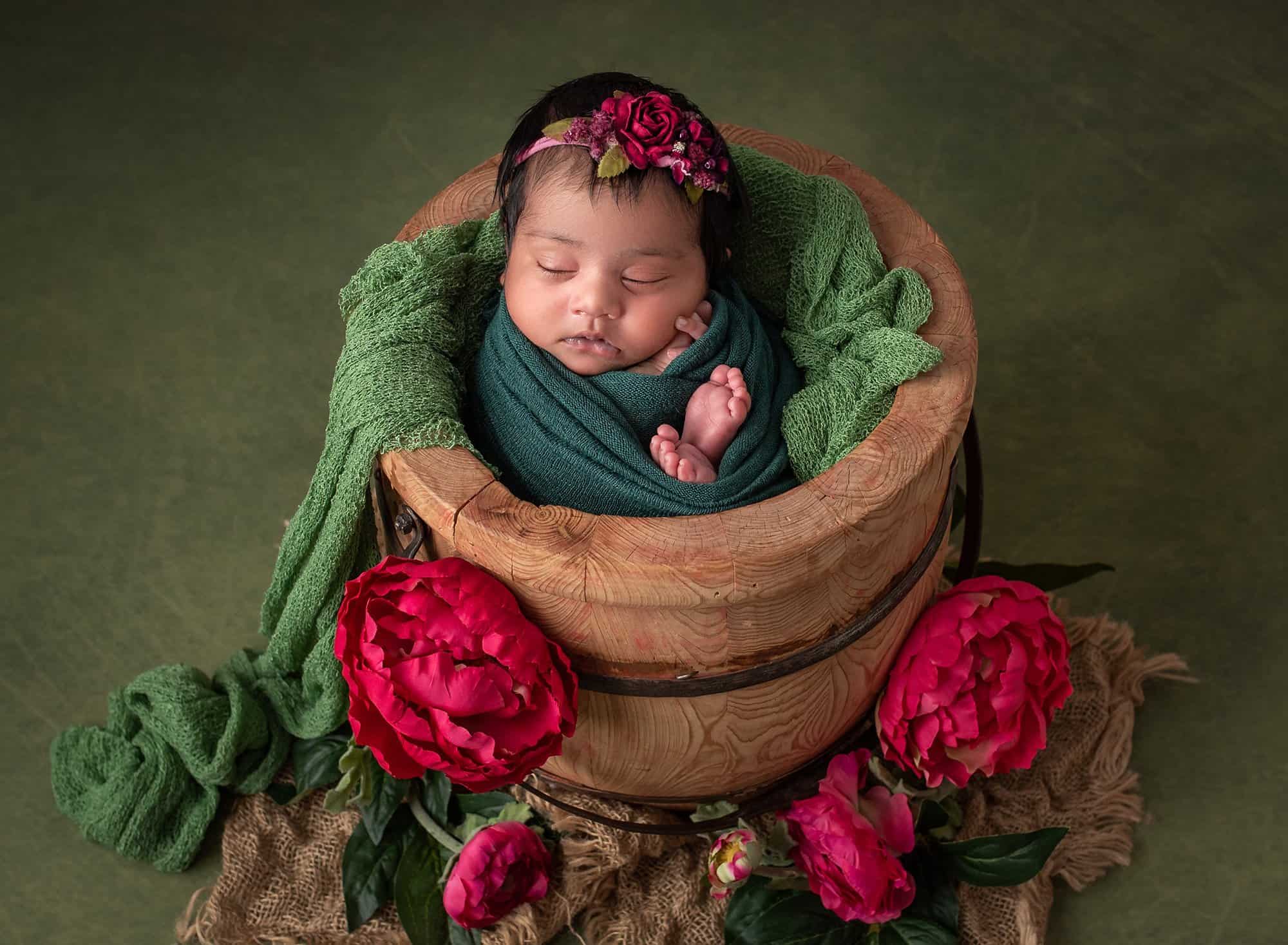 Vibrant Newborn Photographs | One Big Happy Photo
